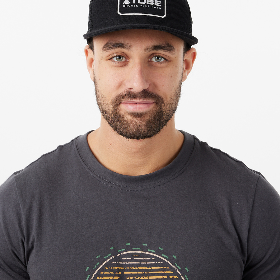 TOBE Outerwear Abax Flat Bill, Black - TOBE Outerwear